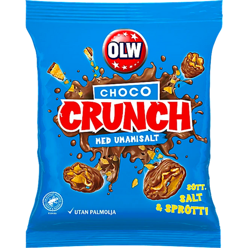 Choco "Crunch" Snacks With Umami Salt Bulk Box By OLW