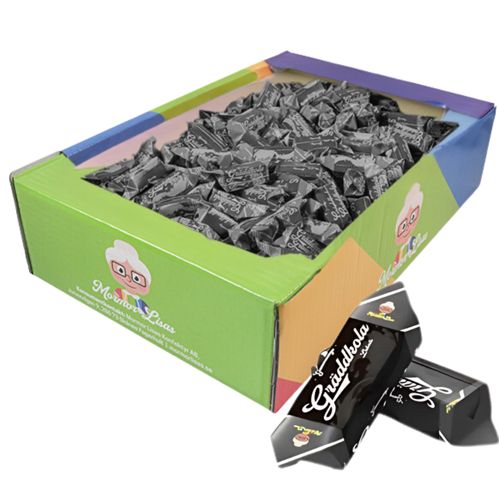 Classic Licorice Toffe Individually Wrapped Bulk Box By Mormor Lisas
