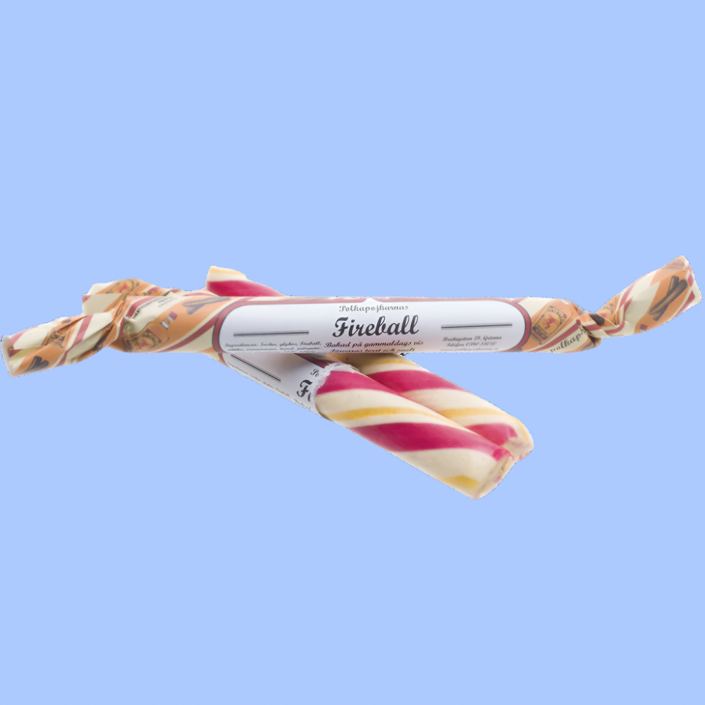 Classic Premium Swedish Candy Canes Cocktail Series "Fireball"
