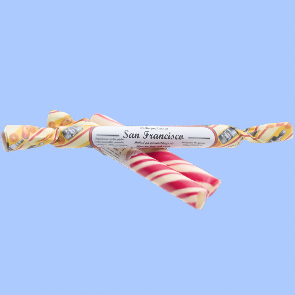 Classic Premium Swedish Candy Canes Cocktail Series "San Francisco"
