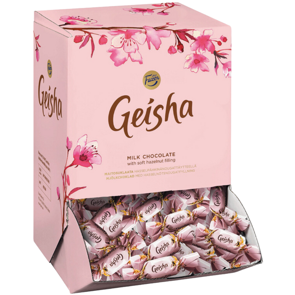 Geisha Original Milk Chocolate Hazelnut Bulk Box Dispenser