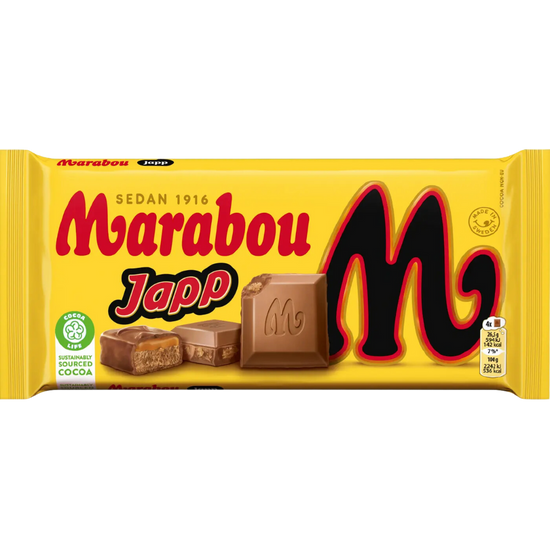 Japp Milk Chocolate Bar Wholesale Box By Swedish Marabou