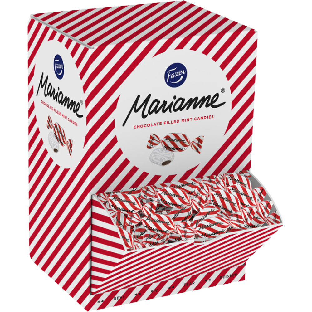 Classic Marianne Mint Chocolate Caramel Bulk Box Dispenser