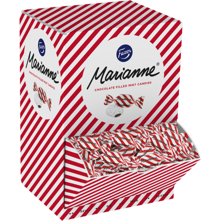 Classic Marianne Mint Chocolate Caramel Bulk Box Dispenser