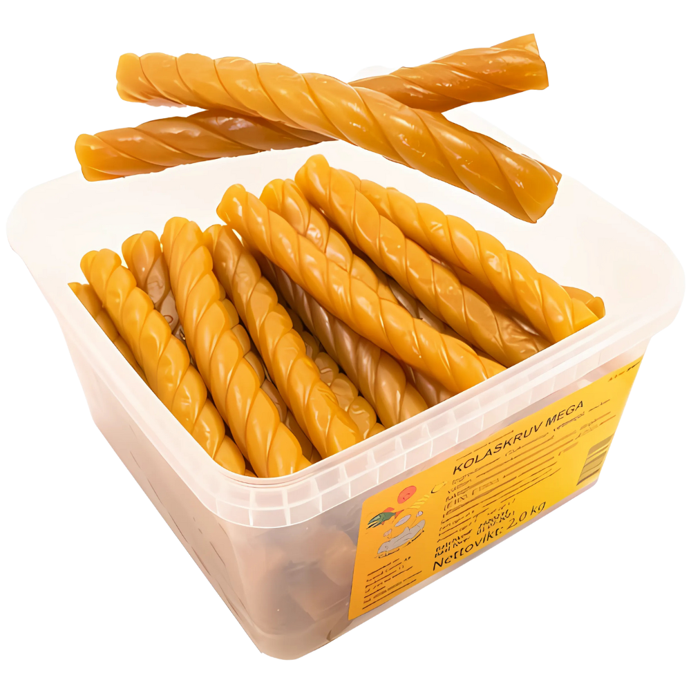 Mega Vegan Cola Screws Pick And Mix Bulk Box By Scandi Candy