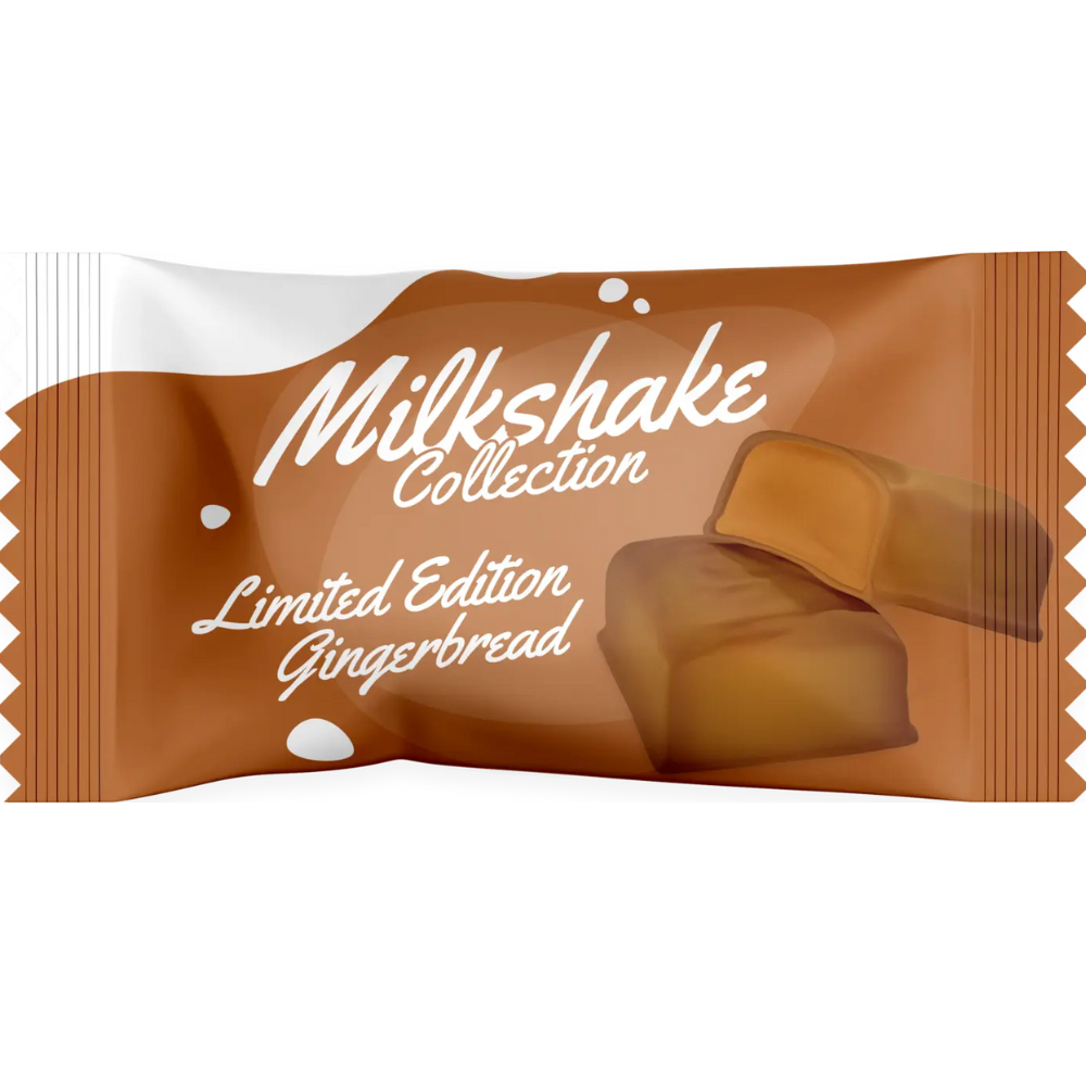 Milkshake Soft Fudge Gingerbread Individually Wrapped Bulk Box By ...