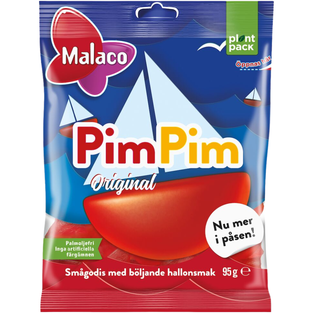 Pim Pim Boat Candy Bags Box By Swedish Cloetta