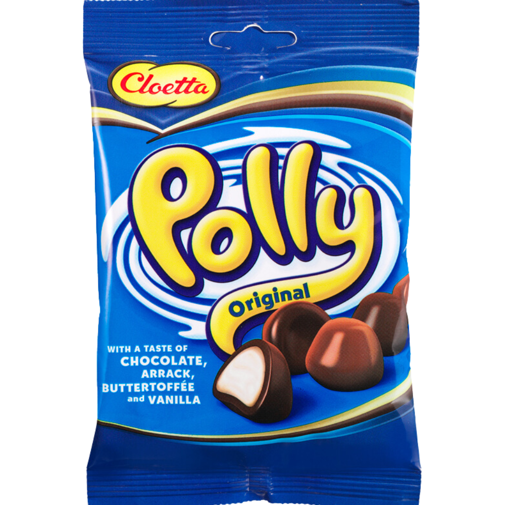 Polly Original Marshmallow Chocolate Candy Bags Wholesale Box By Cloetta