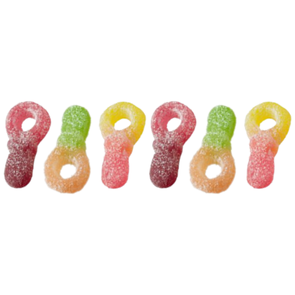 Vegan Sour Mini Pacifiers Pick And Mix Bulk Bag By Sweeds Candy